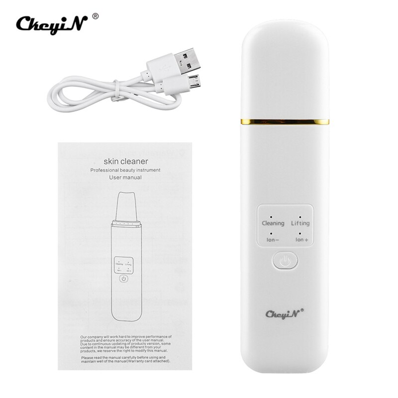 Ckeyin Ultrasone Ems Ion Facial Skin Scrubber Come... – Grandado