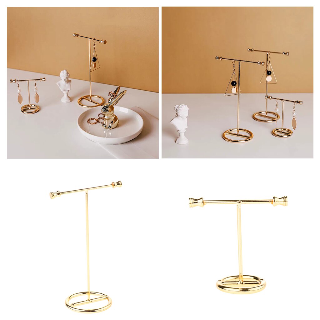 Draagbare Chic Metalen Oorbellen Sieraden Display ... – Grandado
