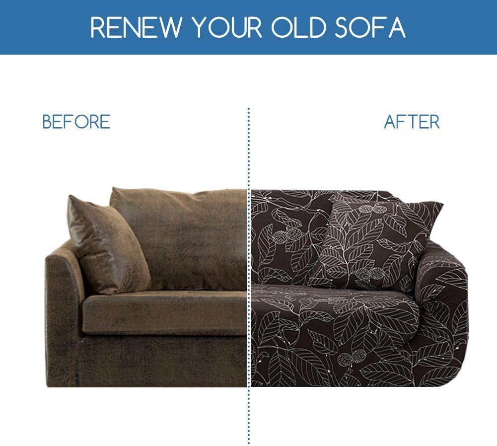 Sofa Covers Stretch Settee Couch Cover Patterned S... – Grandado