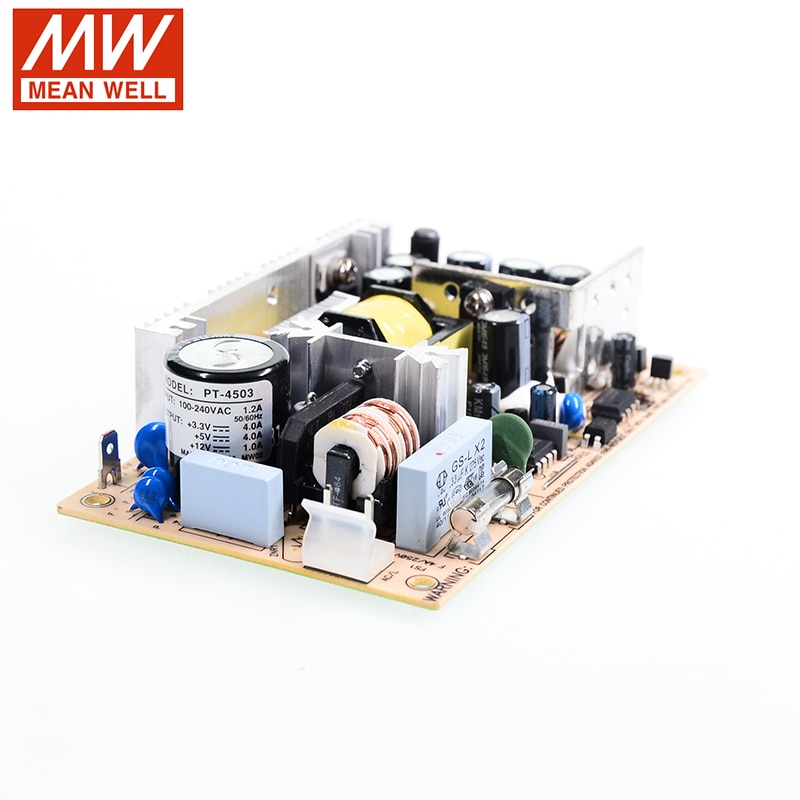 MEAN WELL PT-4503 45W Triple Output Switching Powe... – Grandado