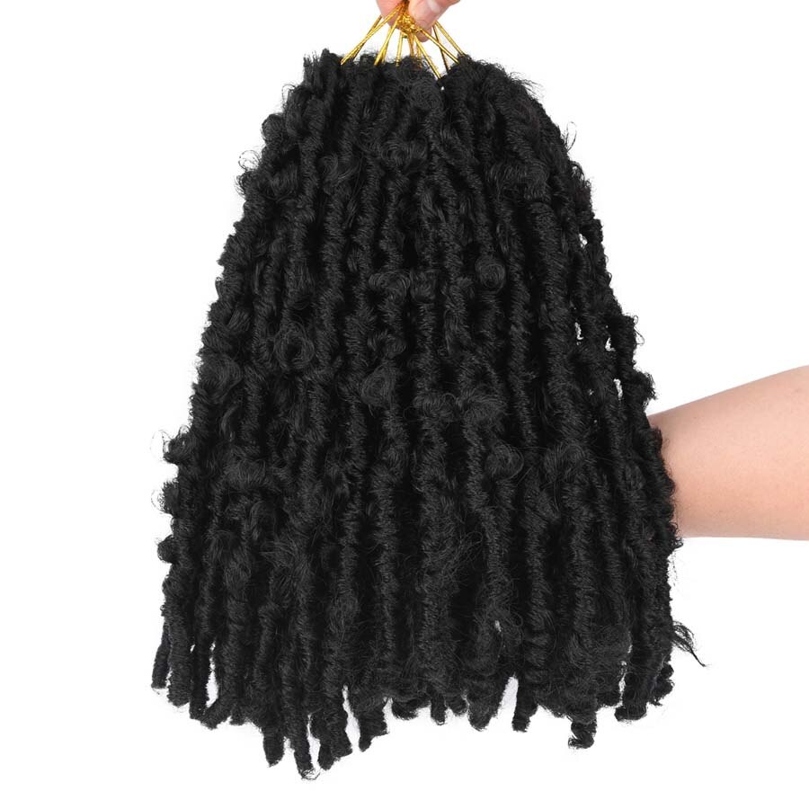 TOMO Butterfly Locs Crochet Braids 12 Inch Pre-loo... – Vicedeal