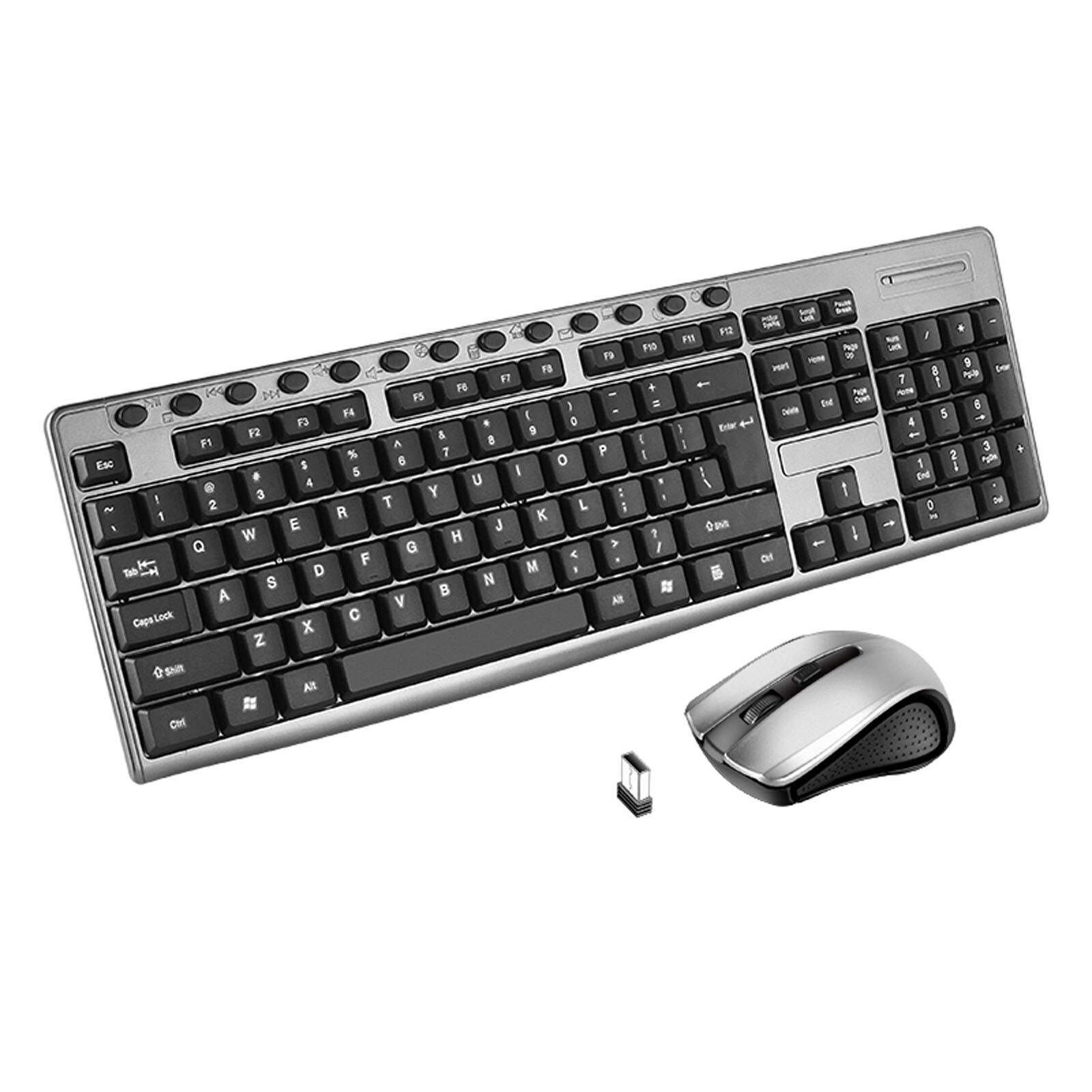Wireless Keyboard Gaming Mouse Sets 2.4G 104Keys U... – Grandado