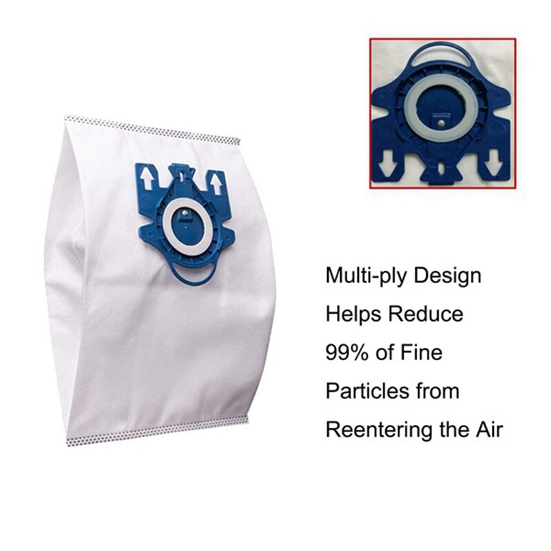 8 Vacuum Dust Bags Type GN & 4 Filters Compatible ... – Grandado