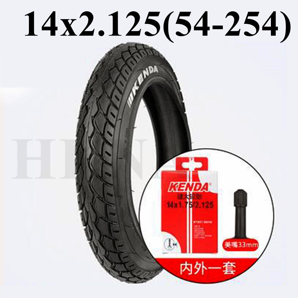 14x2.125(54-254) Inner and Outer Tyre 14 Inch Infl... – Vicedeal