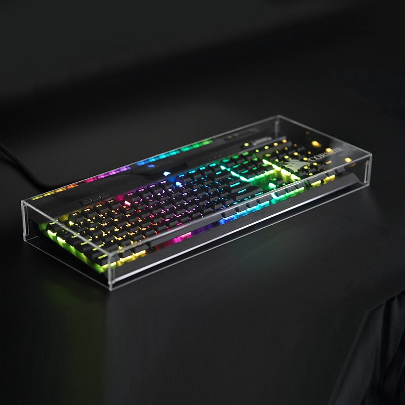 Retangular Mechanical keyboard display acrylic key... – Vicedeal