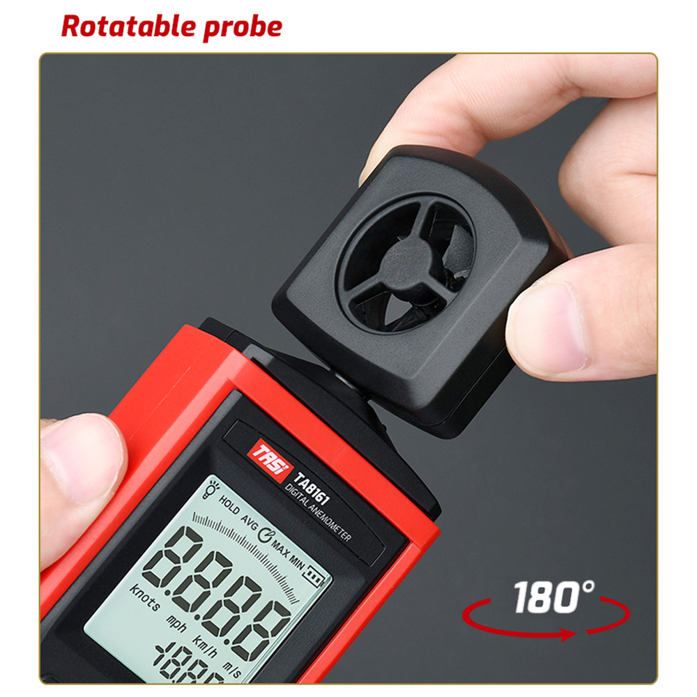 TASI TA8161 Digital Anemometer High Precision Anem... – Vicedeal