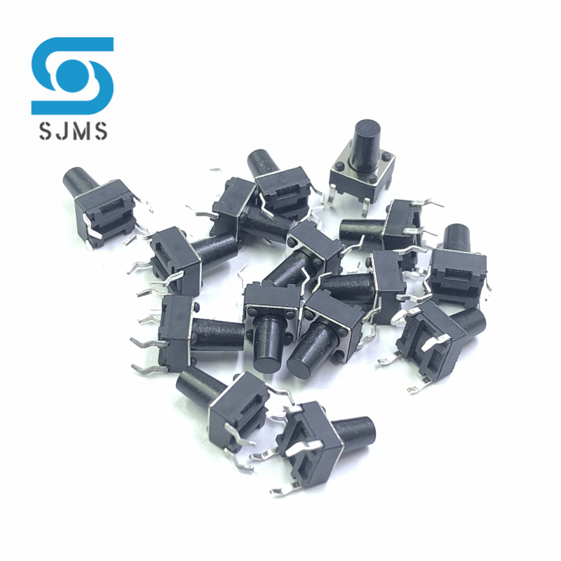 SJMS 20PCS 6*6*9 Tact Switch Push Button DIP 4 Pin... – Grandado