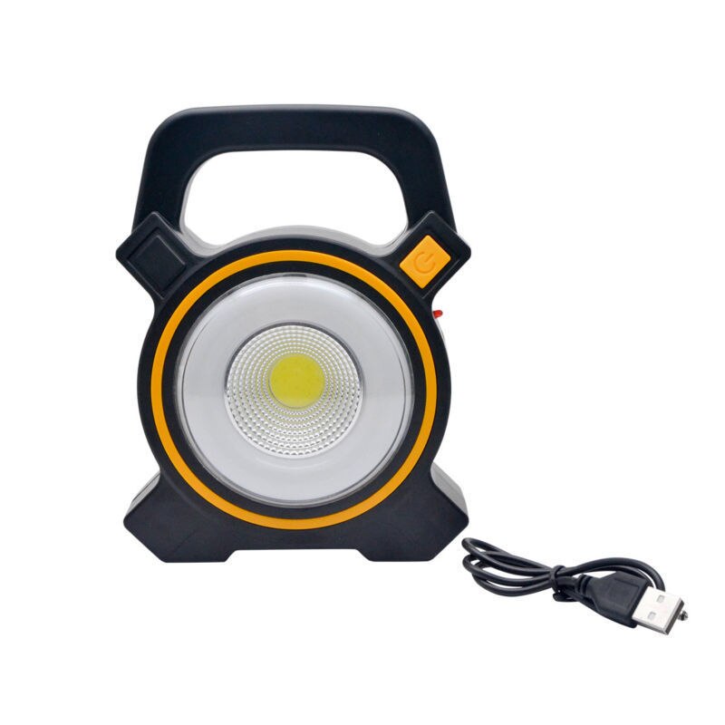 Rechargeable COB LED Flood Light 2400 Lumens Solar... – Grandado