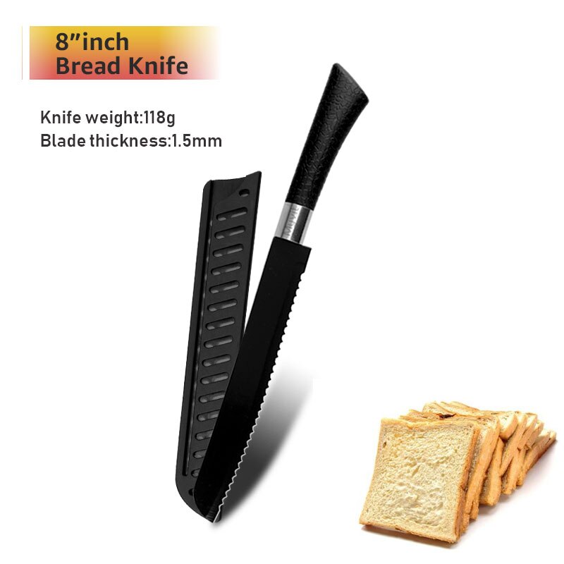 Chef Knives Set Stainless Steel Paring Utility San... – Grandado