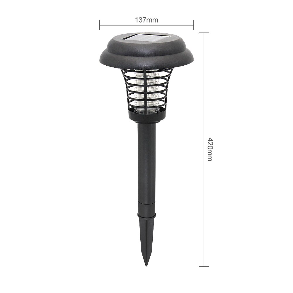 Solar Powered LED lawn light Fly Bug mosquito kill... – Grandado