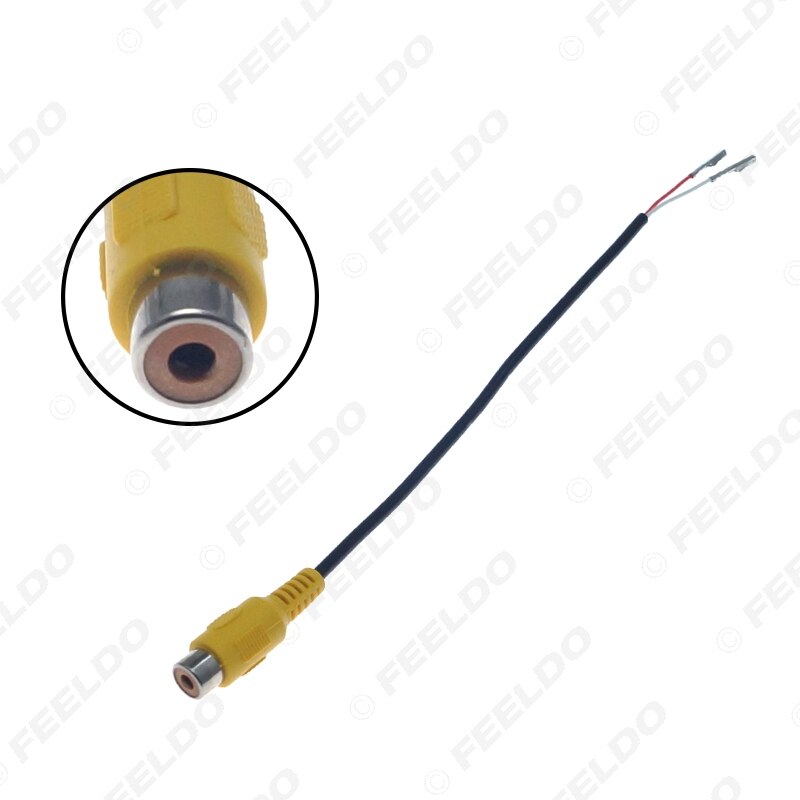 FEELDO 1PC RCA Female Connector With Wire Crimp 2-... – Grandado