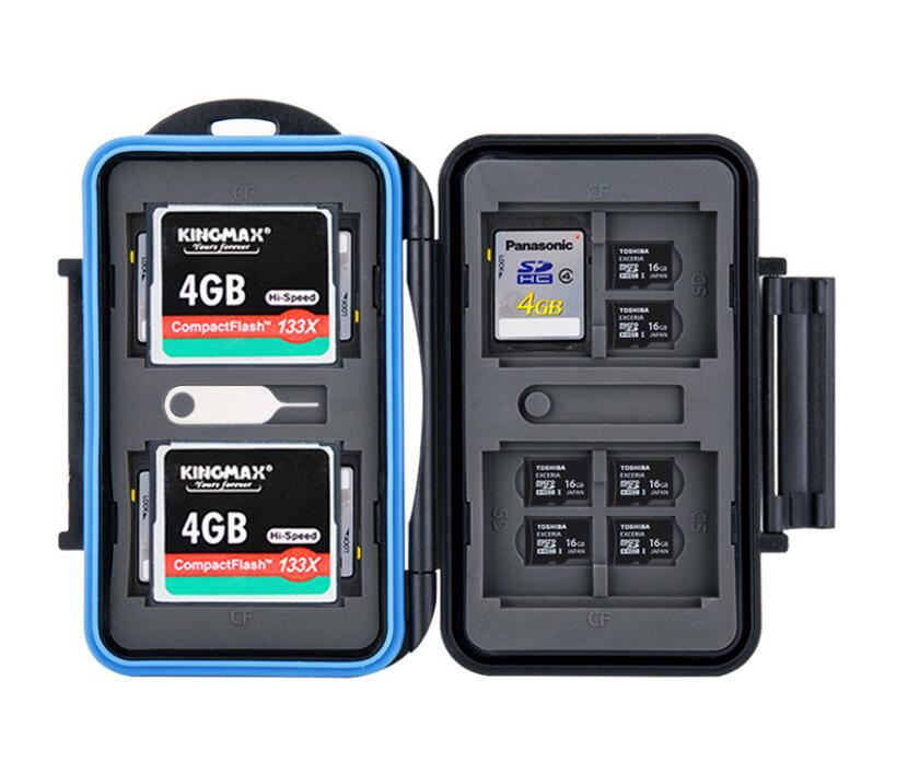 Memory Card Storage SD CF TF Cards Case Water-Resi... – Vicedeal
