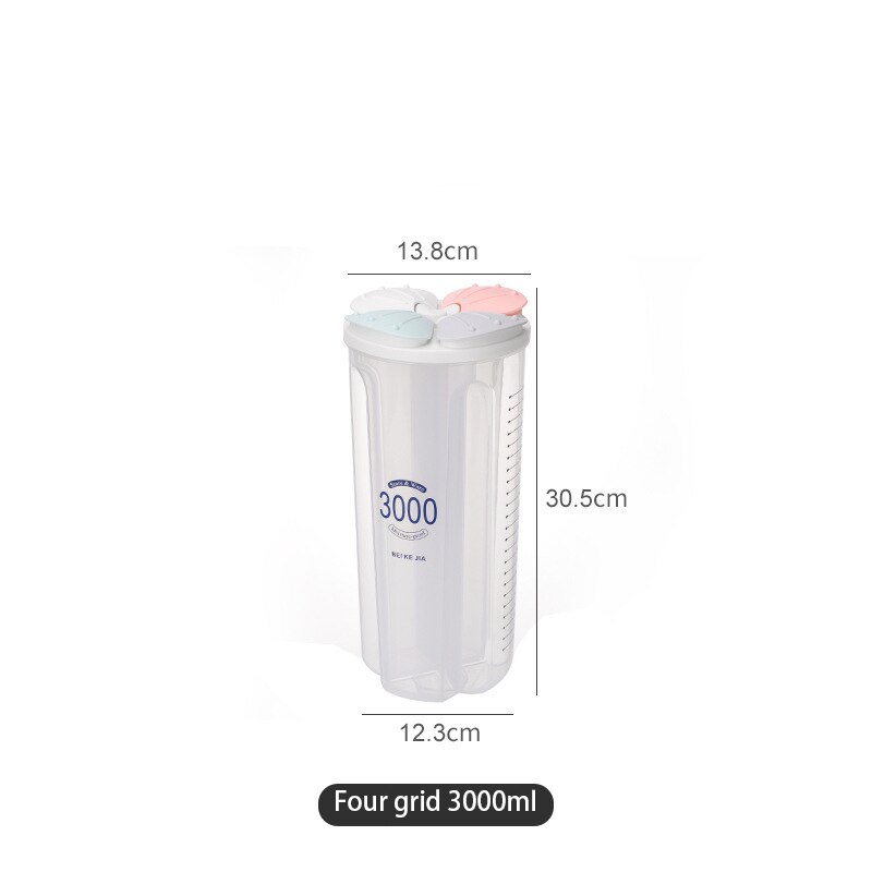 Kitchen Grain Storage Box Transparent Moisture-pro... – Grandado