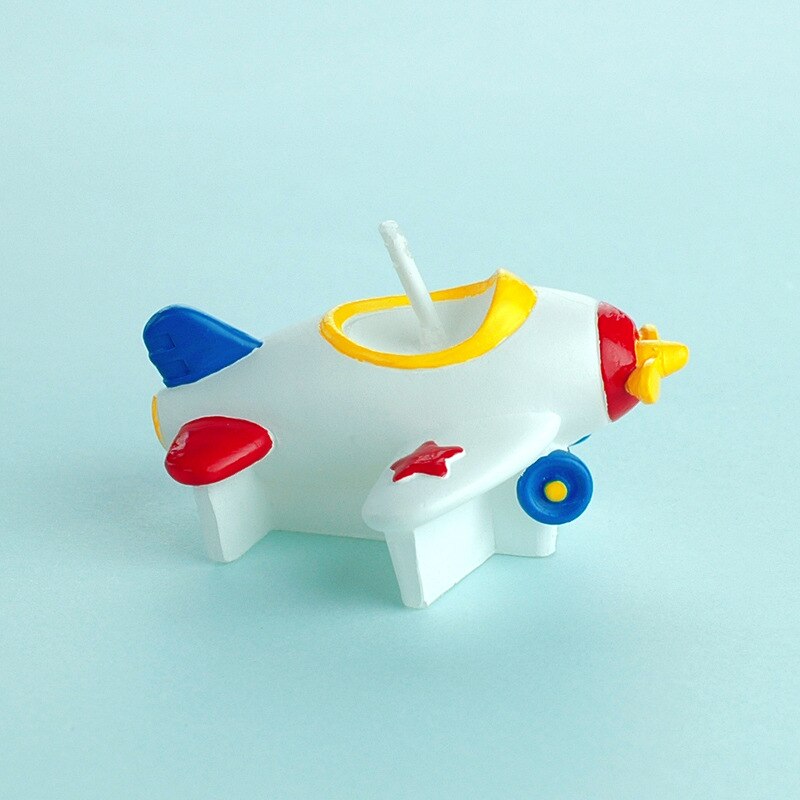 smokeless scented cartoon cute plane candle for ca... – Grandado