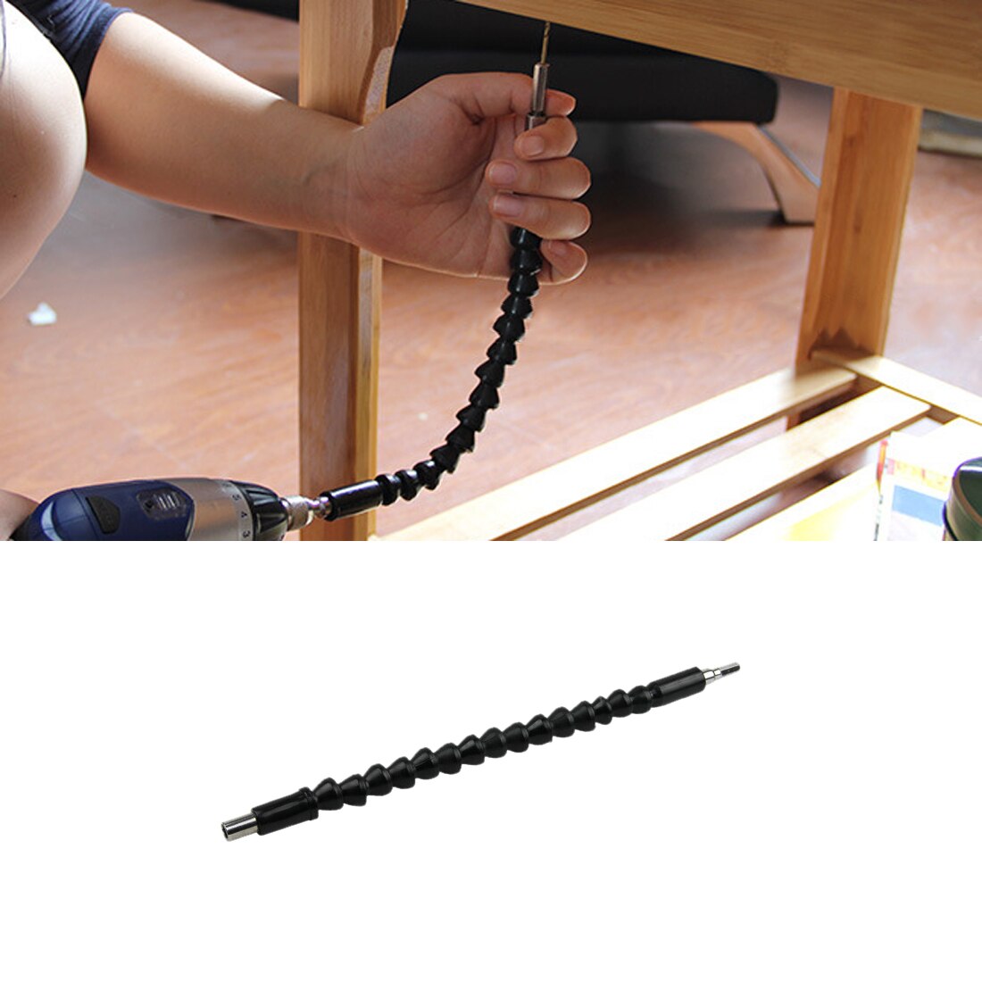 300mm Flexible Shaft Bits Extension Screwdriver Bi... – Vicedeal