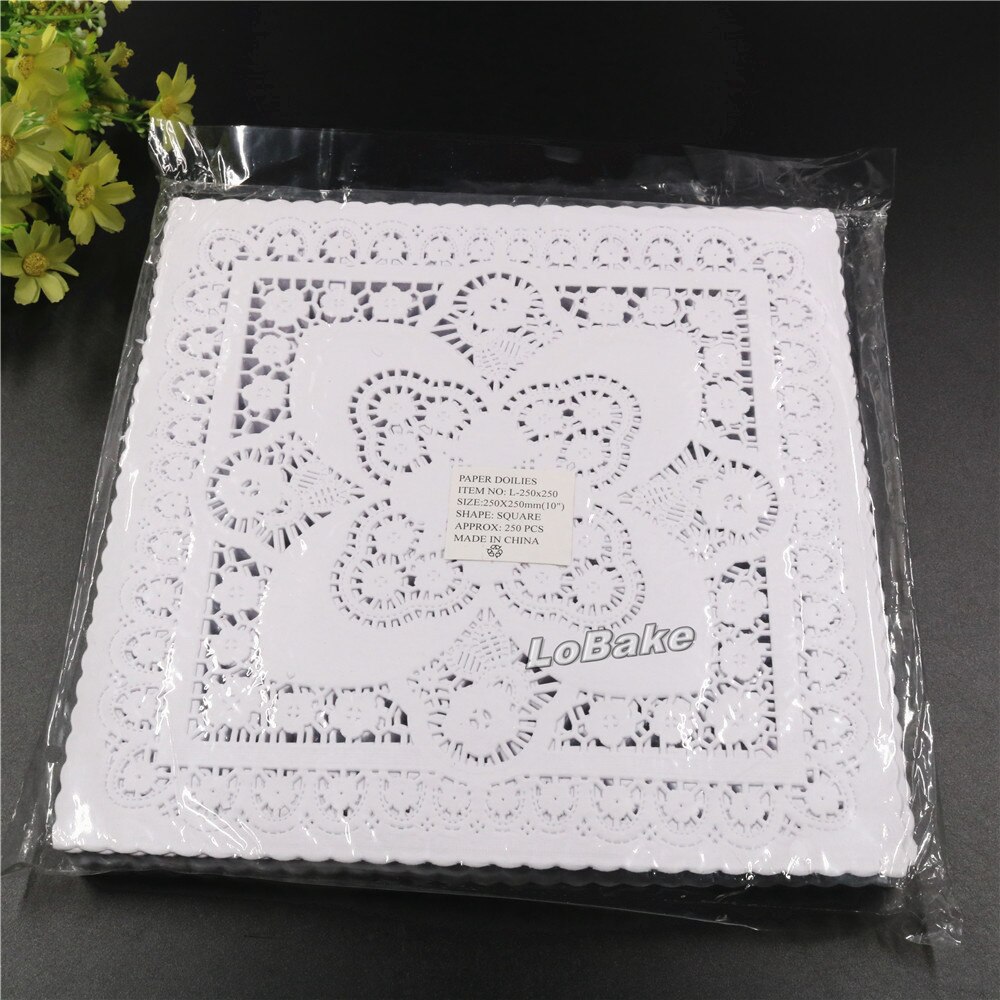 (250pcs/pack) Great 10 inches thick square Chinese... – Grandado