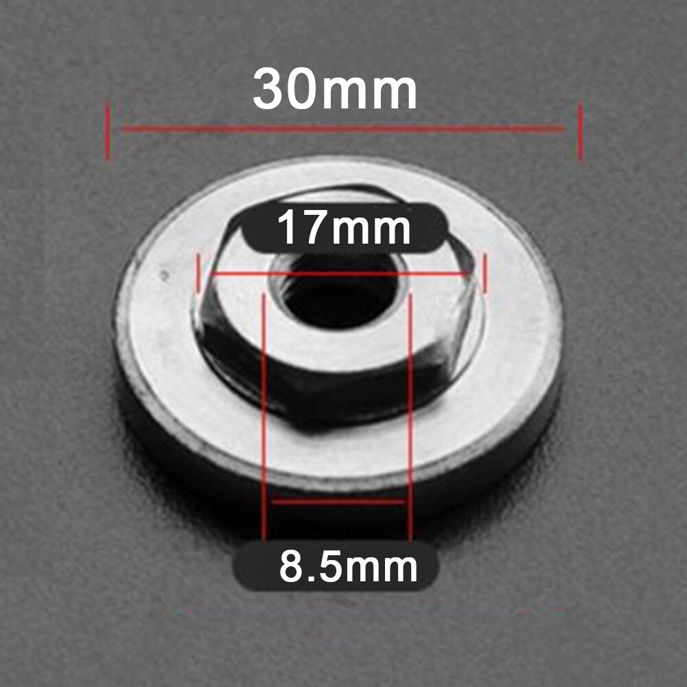 2 Pcs Hex Nuts Flange Nuts Locking Plate Chunk Uni... – Grandado