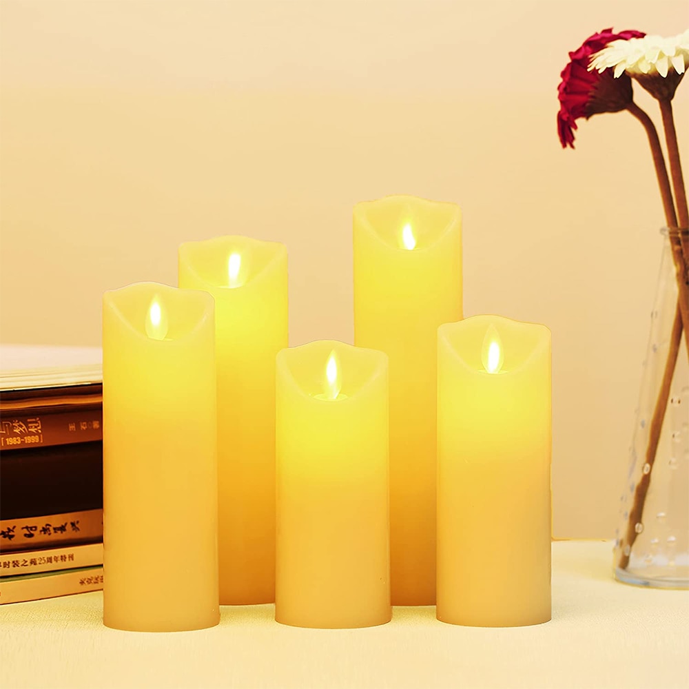 5pcs Inclined Swing Electronic Candle Light LED Ca... – Vicedeal