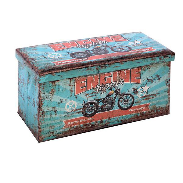 Multi-Gebruik Doos 116169 Retro Opvouwbare Blauw (... – Vicedeal