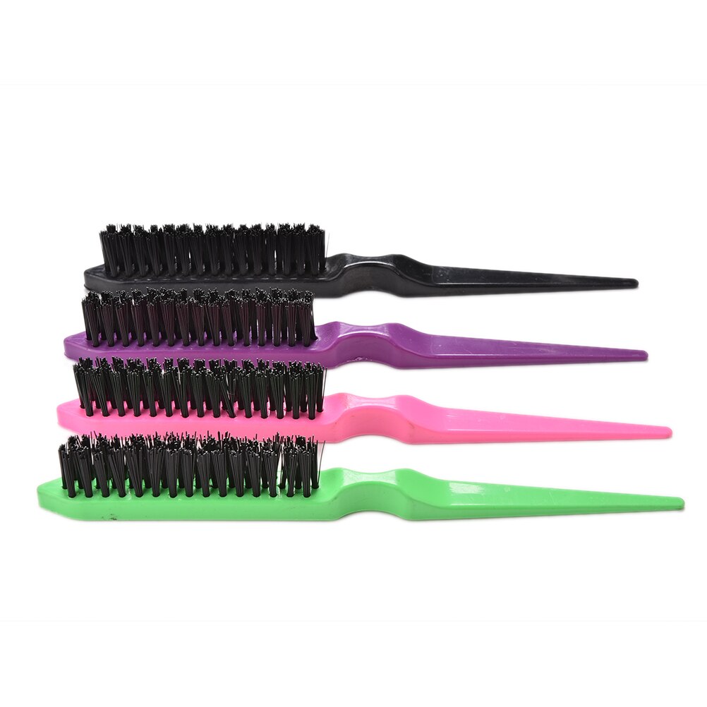 1 Pcs 4 Colors Hair Brushes Comb Teasing Back Comb... – Grandado