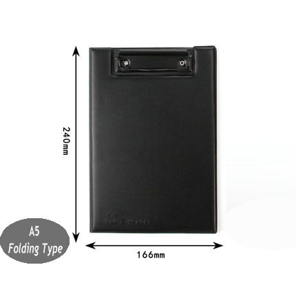PU Leather Folding Clipboard A4 A5 Paper Clip Boar... – Vicedeal
