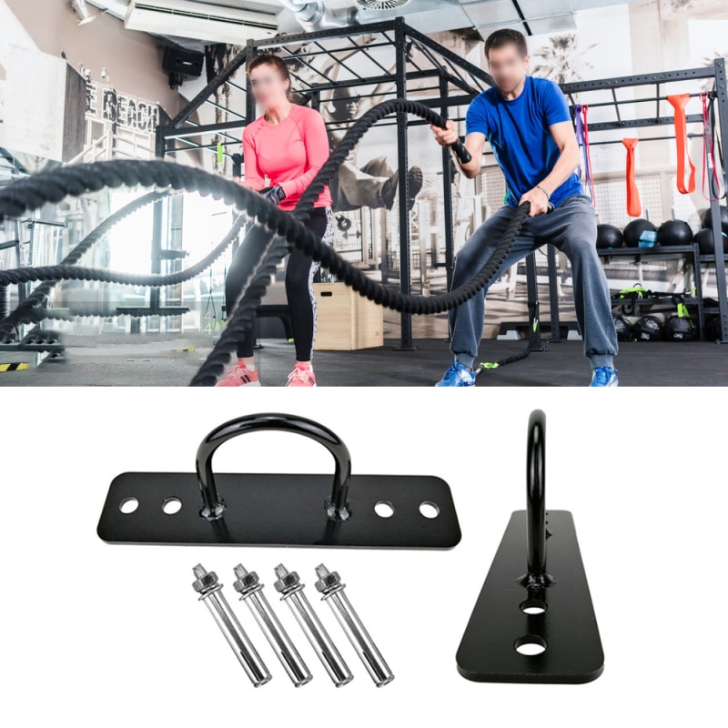Iron Battle Fitness Rope Ceiling Wall Mount Anchor... – Vicedeal