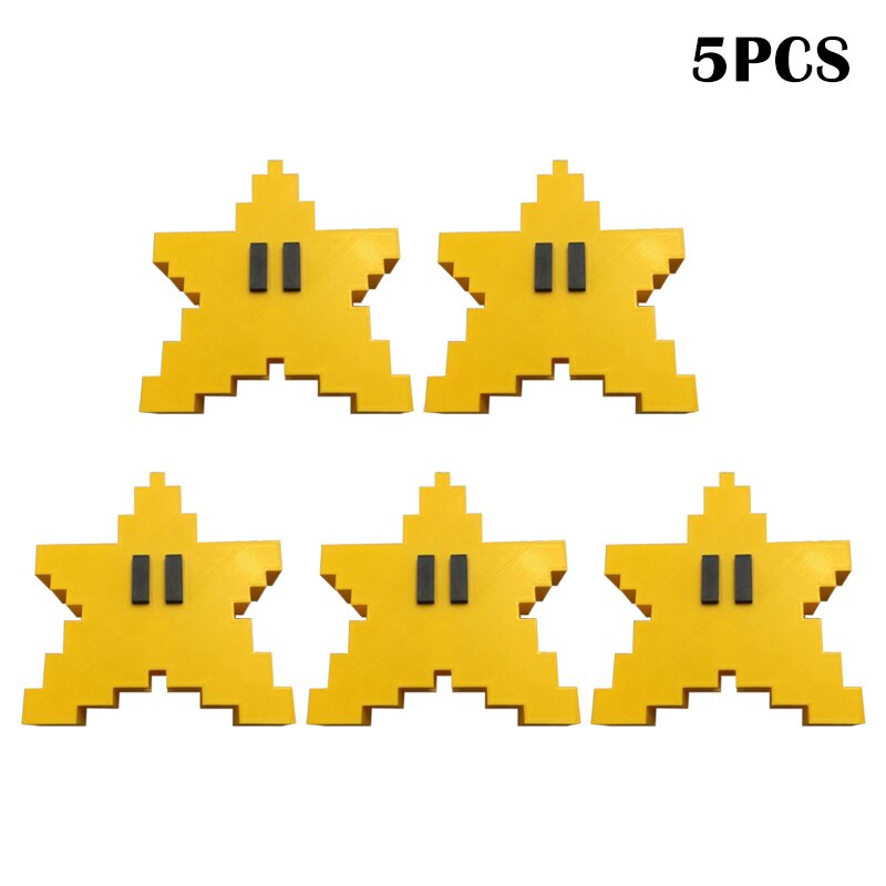 Pixel Star Christmas Tree Topper 3D Star Shape Dec... – Grandado