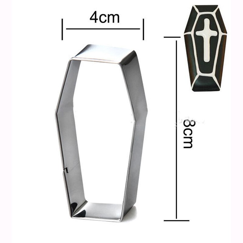 1pcs patisserie Halloween Coffin Metal Fondant Cak... – Grandado