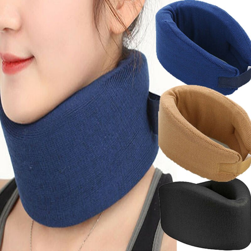 Adjustable Soft Foam Travel Neck Wrap Heating Brac... – Grandado