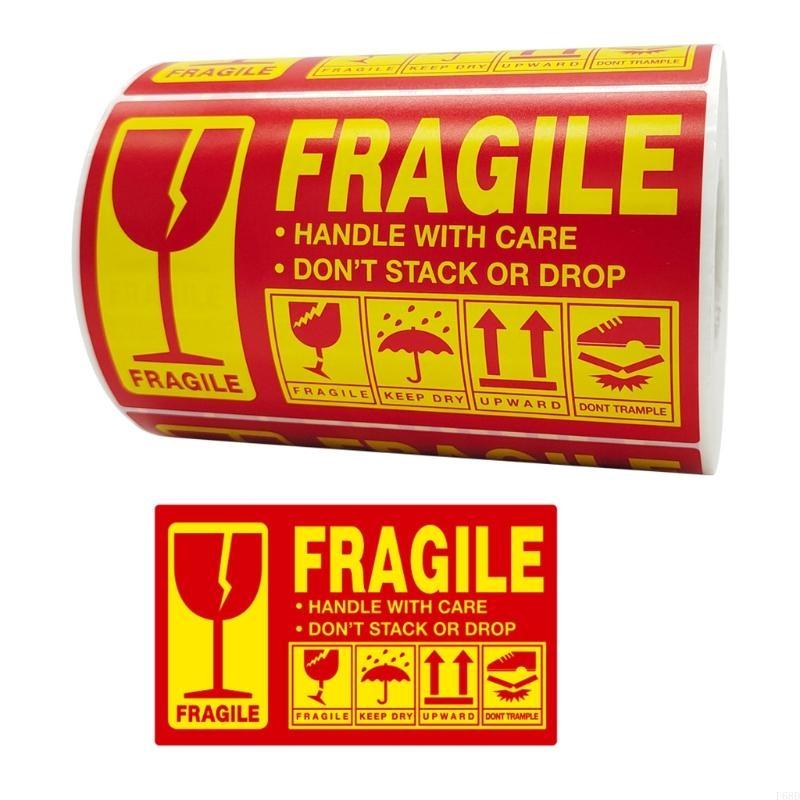 F68d 500 stcs Fragiele stickers WAARSCHUWING LABEL... – Vicedeal