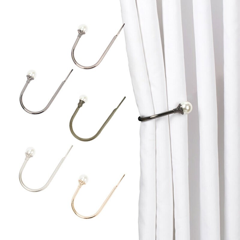 Large Crystal Curtain Hold Tie Back Hook Tassel Ho... – Grandado