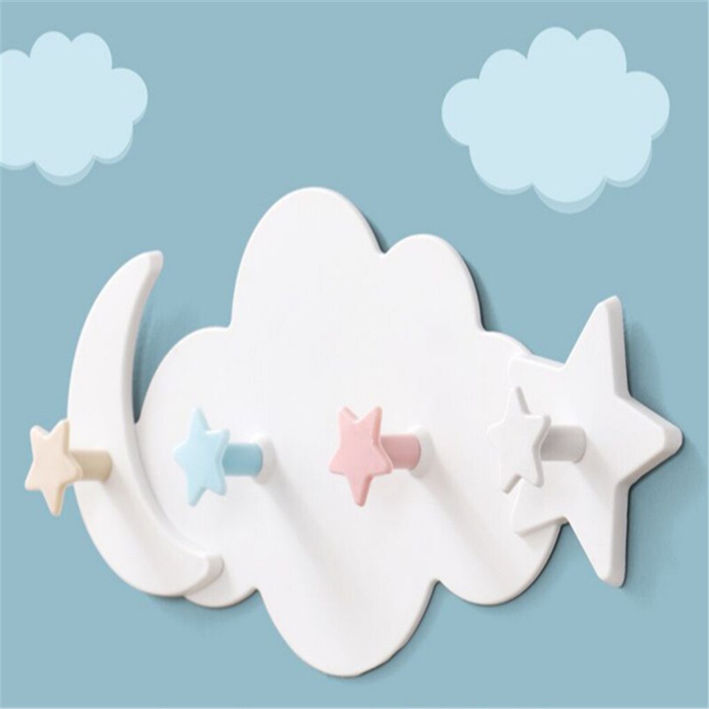 Wall Hook Cloud Cartoon Glue Hook Bathroom NoTrace... – Grandado