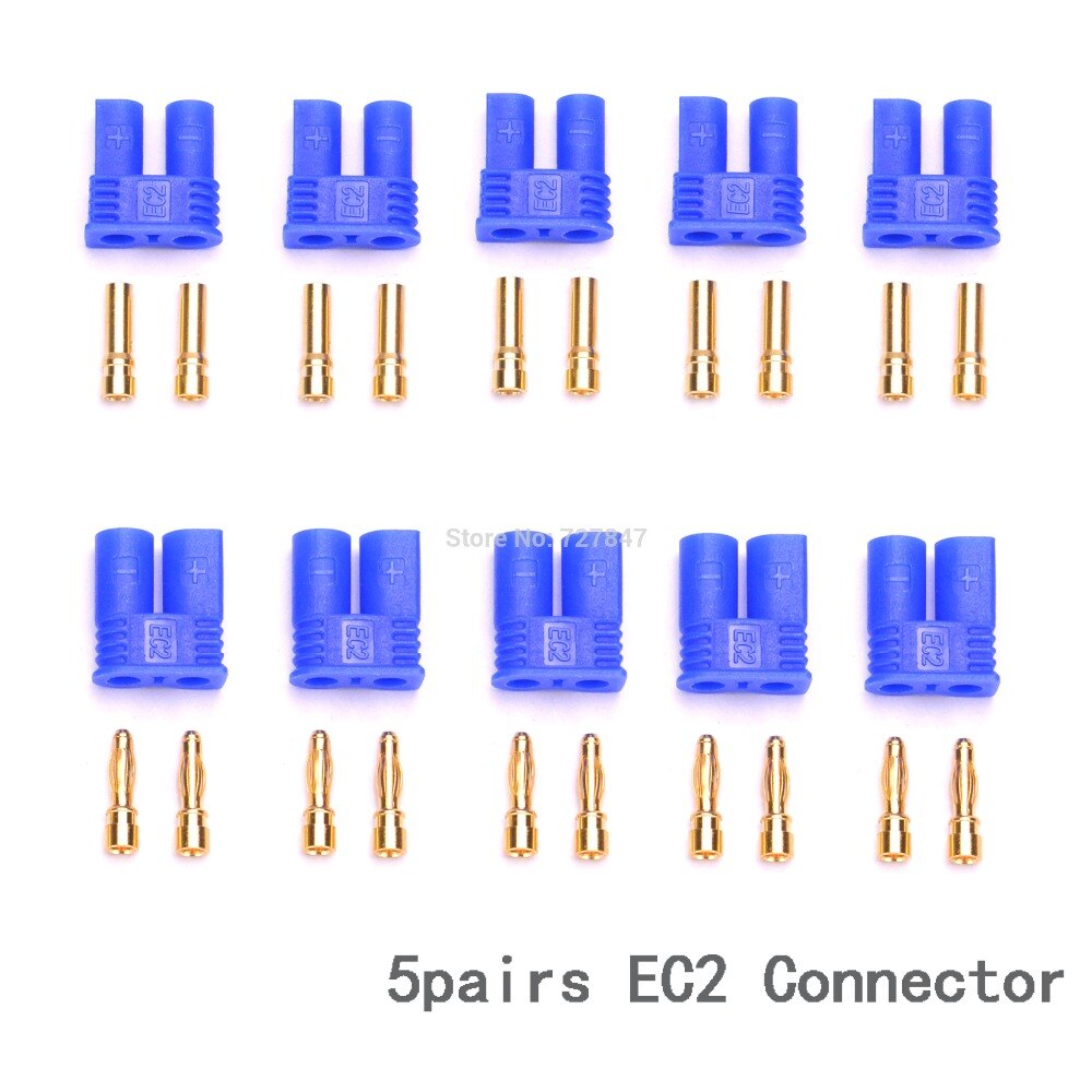 5pair EC2 / EC3 / EC5 Male Female Type Battery Con... – Grandado