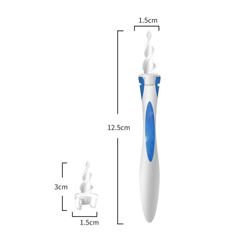 Earwax Removal Silicone Ears Suction Cleaner Rotat... – Vicedeal