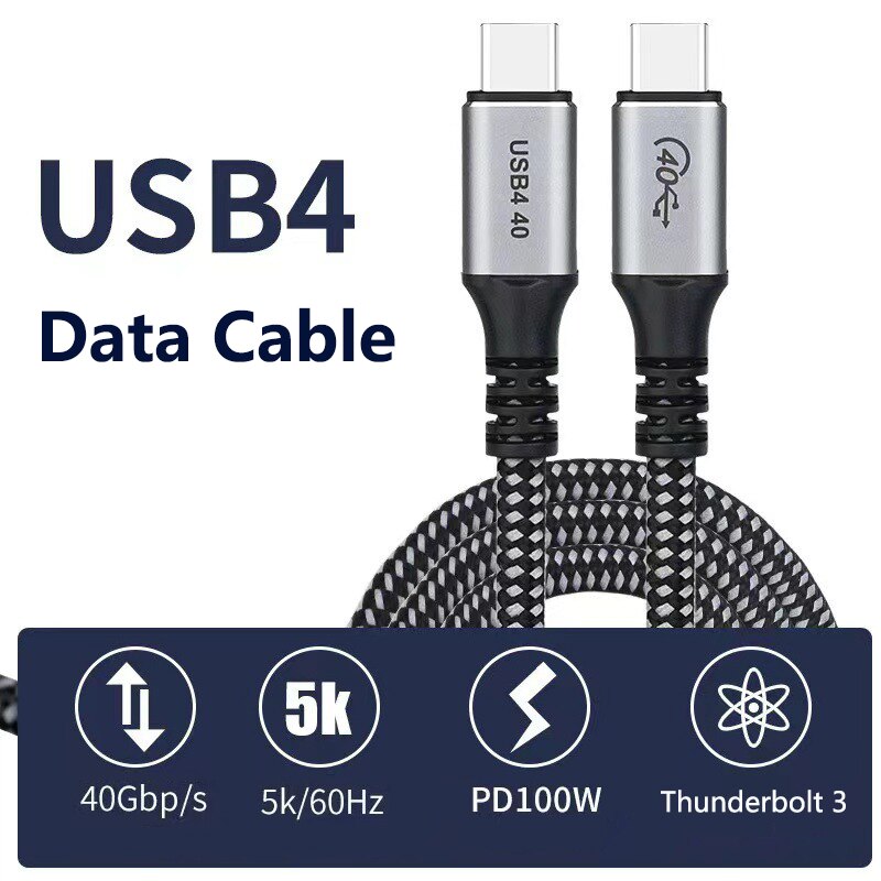 Usb 4 thunderbolt 3 kabel 40g/ bps superhastighet ... – Grandado