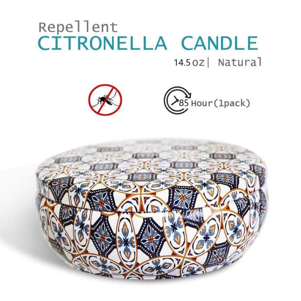 Citronella candle indoor and outdoor Candle - natu... – Grandado