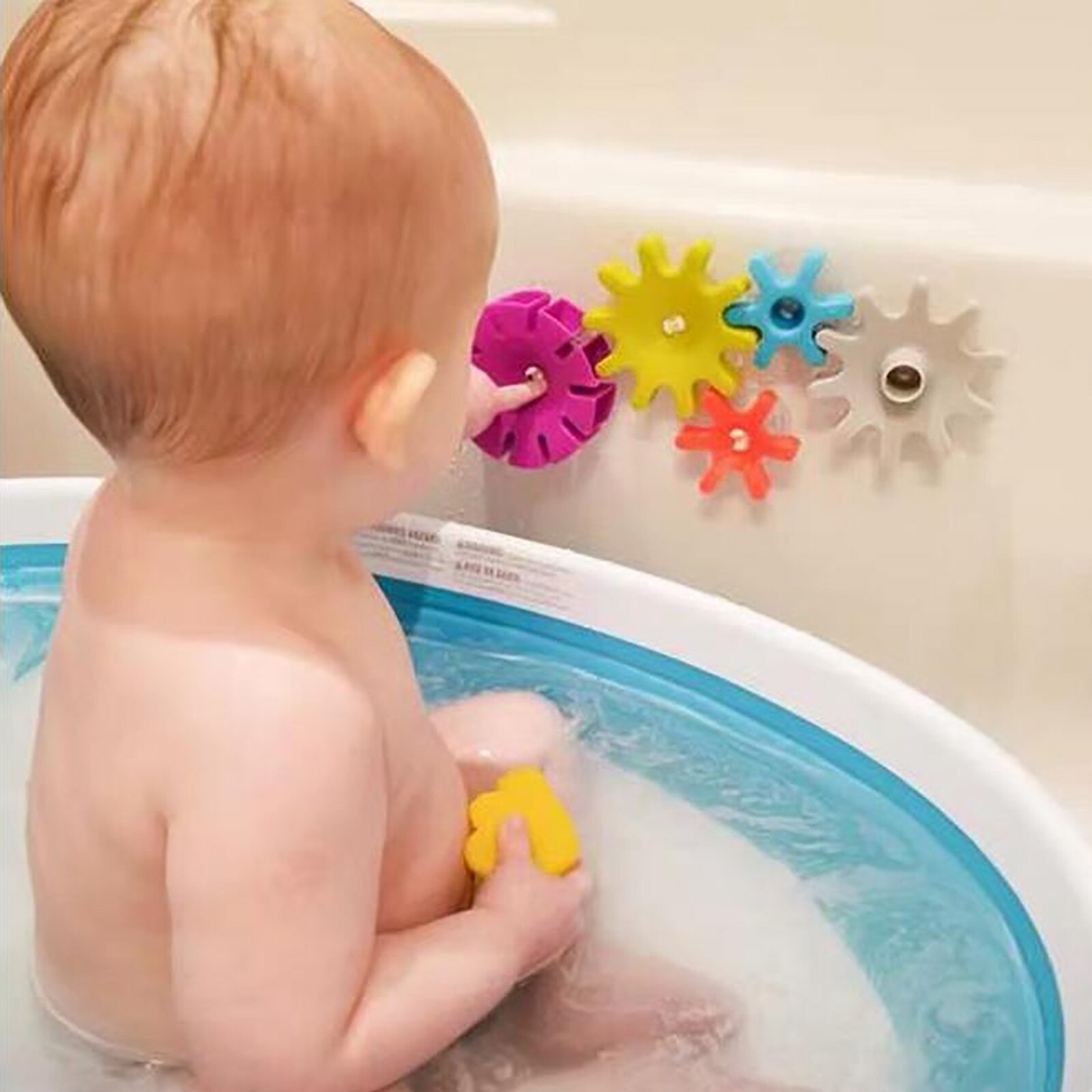 Water Gear Bathing Toy Set Spinning Water Wheel Ta... – Vicedeal