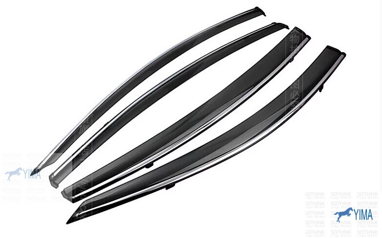 Side Window Vent Visor Sun Rain Deflector Guard Aw... – Grandado