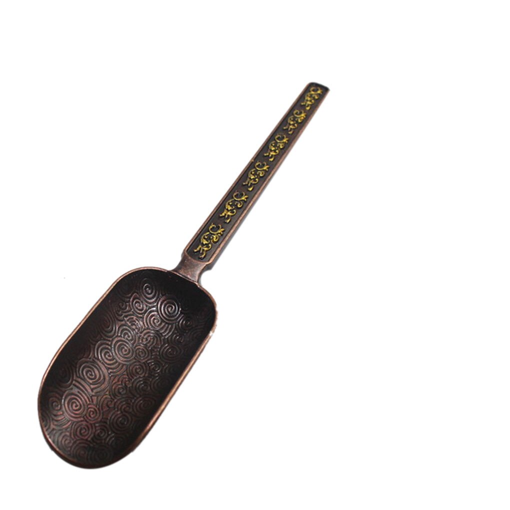 Chinese Ancient Copper Tea Spoons Tea Leaves Choos... – Grandado