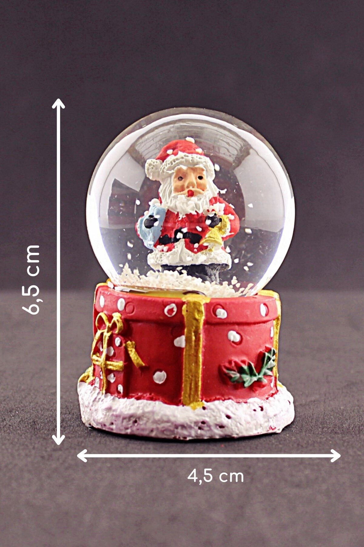 Christmas Themed Santa Claus Mini Size Lighted Sno... – Grandado