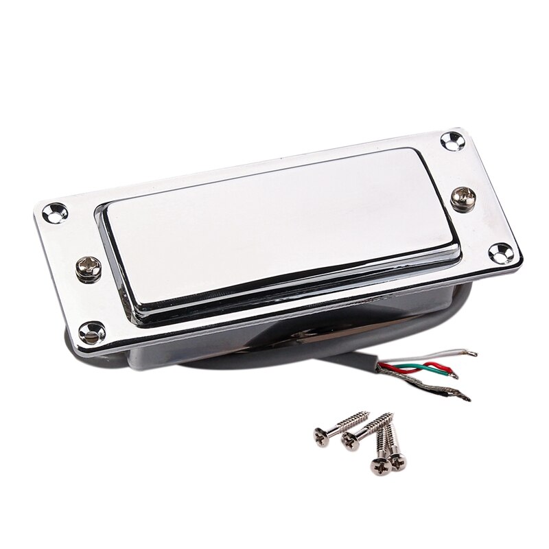 Chrome Silver Mini LP Guitar Humbucker Pickup Seal... – Vicedeal