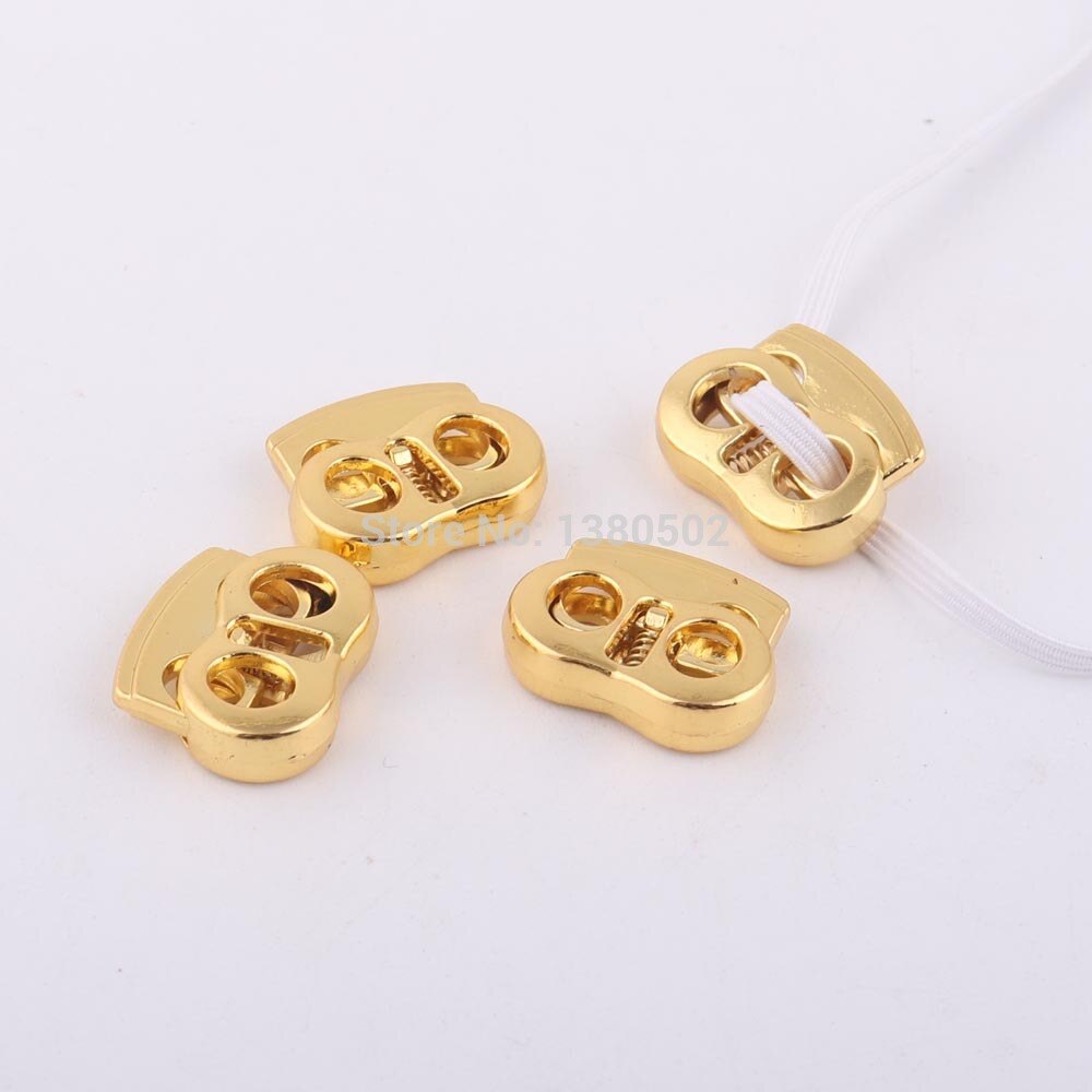 10pcs 5mm Hole Gold and Gunmetal metal Stopper Cor... – Grandado
