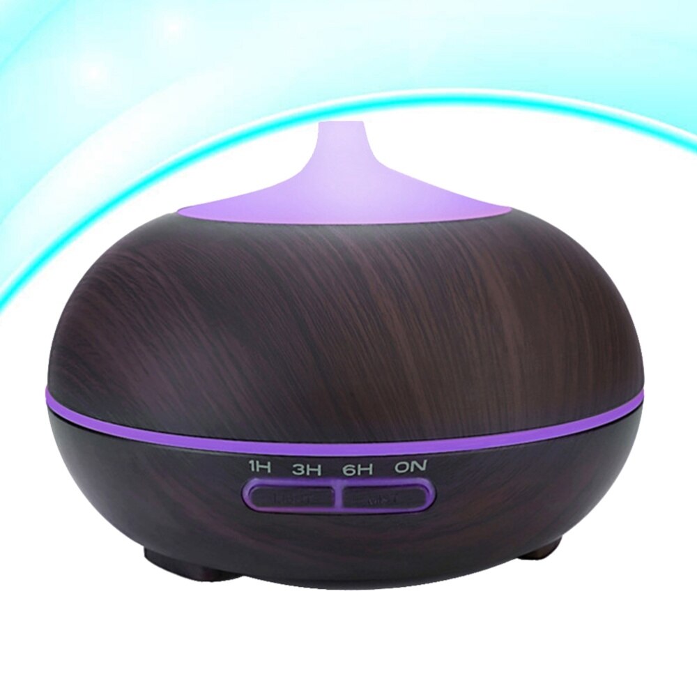 1pc 400ml Round Essential Oil Diffuser Ultrasonic ... – Grandado