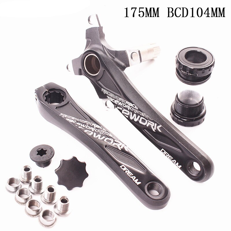 MTB mountain bike left and right crank 175mm hollo... – Vicedeal