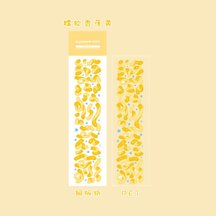 6Kinds Cute Rainbow Ribbon stickers DIY scrapbook ... – Vicedeal