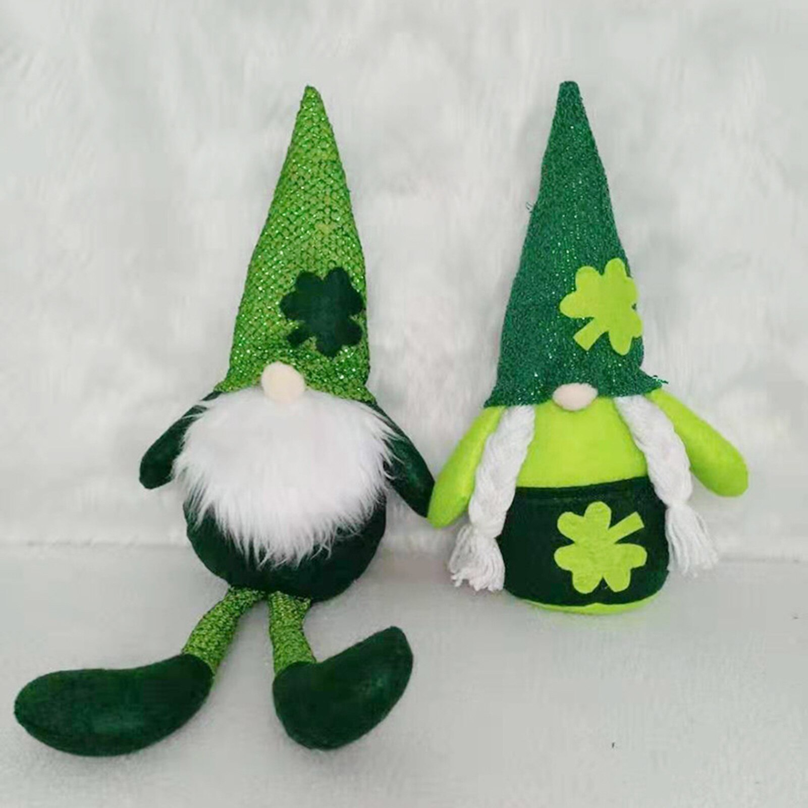 St Patricks Day Faceless Gnome Doll St Patrick Day... – Grandado