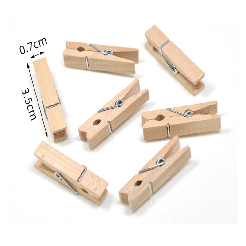 30/50Pcs 3.5Cm Log Kleur Foto Clip Foto Wanddecora... – Vicedeal