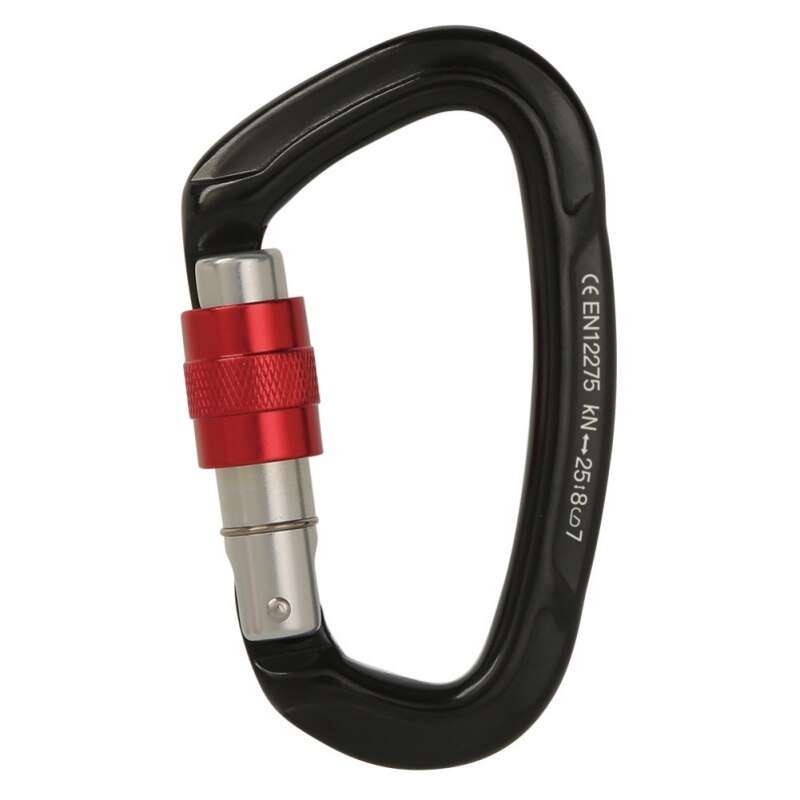 25KN Mountaineering Caving Rock Climbing Carabiner... – Vicedeal
