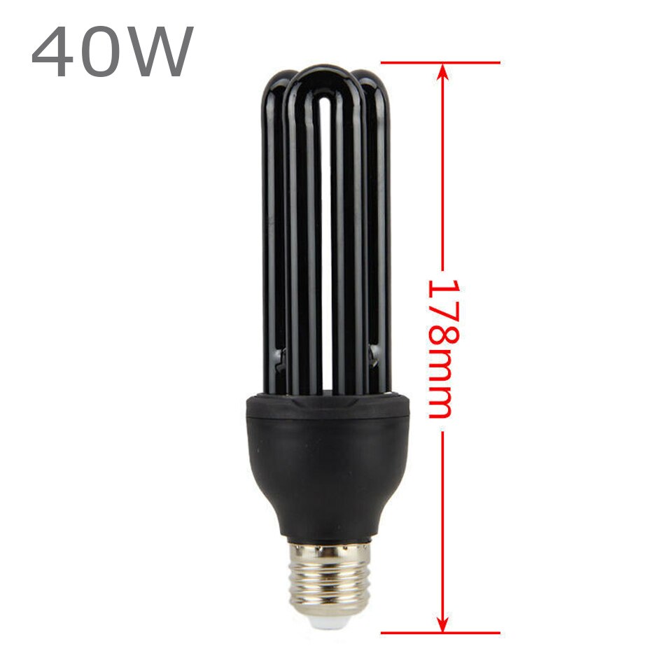 220V E27 40W UV Light Bulb UV Ultraviolet Fluoresc... – Grandado