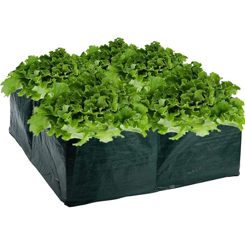 Voksepose 4 delte rutenett hage planter seng plant... – Grandado